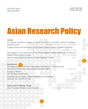 Browse Issue | Asian Research Policy : KISTEP Korea Institute of S&T ...