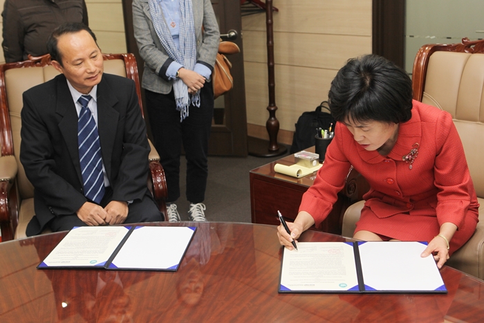 KISTEP signed MOU with the National Institute for Science and Technology Policy and Strategy ...