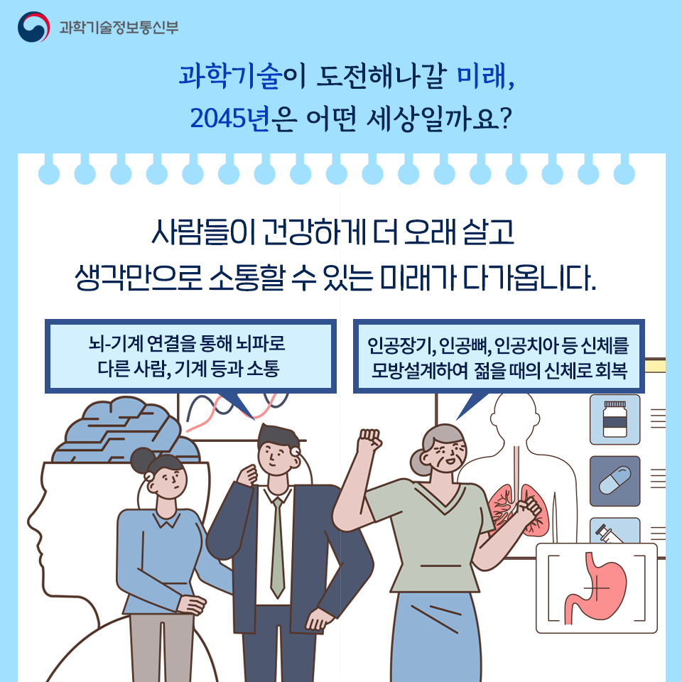 [안내] 대한민국 과학기술 미래전략 2045 책자 배포 | 공지사항 | 알림·소식 : KISTEP 한국과학기술기획평가원